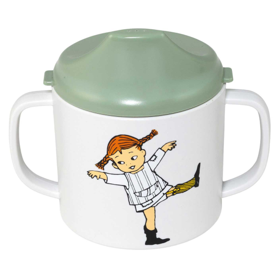 Köp Pippi Cirkus Pipmugg Grön på Kopbarnvagn.se