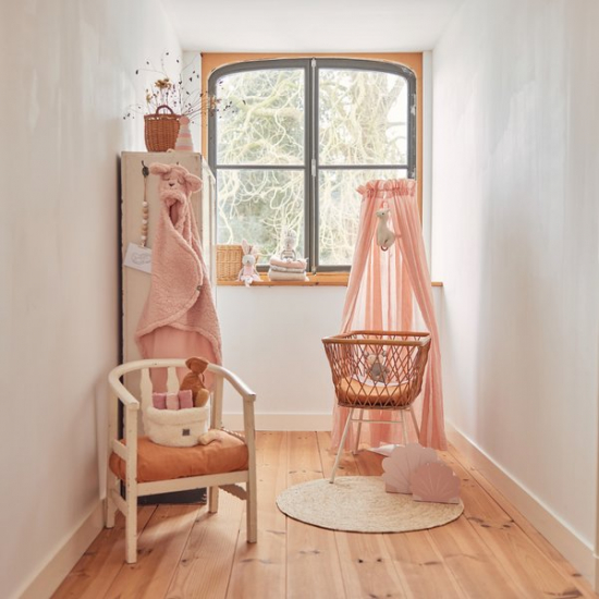 Jollein Bunny Omlott Åkpåse Pale Pink Bilbarnstolar