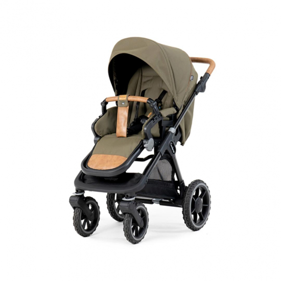 Emmaljunga Sento PRO Flat, Outdoor Olive | Barnvagnar